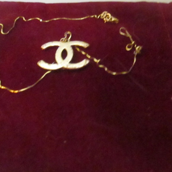 CHANEL | Jewelry | Chanel Authentic Gold Chain And Gold Plated Cc ...